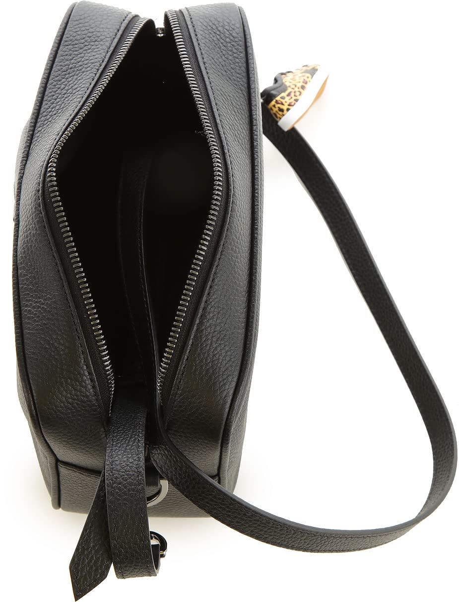 Golden Goose Star Bag Hammered Leather Body Star And Shoulder Strap Womens Pouches