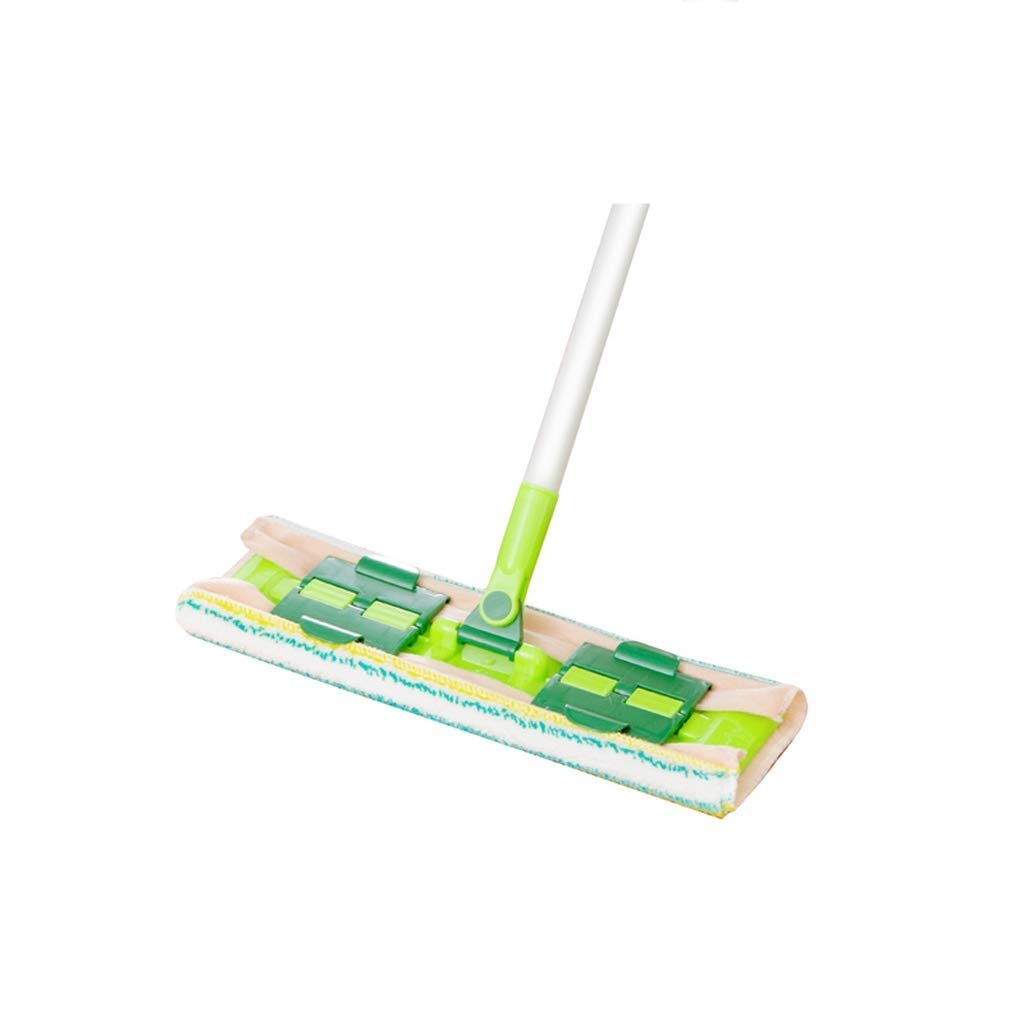 JHHDP Professional Microfiber Mop,Stainless Steel Handle Cloth