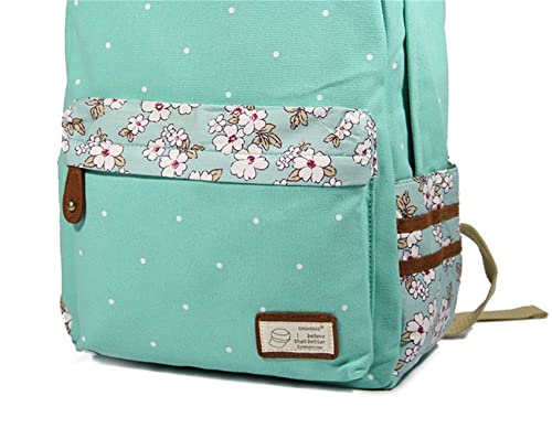 Teen Waterproof Classic Laptop Daypack Sundrop and Moondrop Daily Bookbag Durable Graphic Rucksack