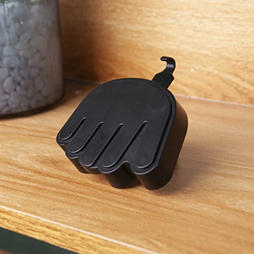 TOIVO Finger Hand Key Hanger for Wall,Funny Key Holder for Wall Funny Gift Idea,Middle Finger Keychain Ejects The Finger,for Doorway Wall Entryway Hallway Funny Office Wall Decorative
