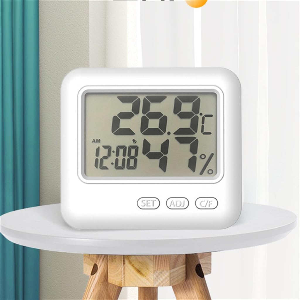 LNYHLXS Temperature and Humidity Meter Mini Household Wall Thermometer Indoor Electronic Thermometer