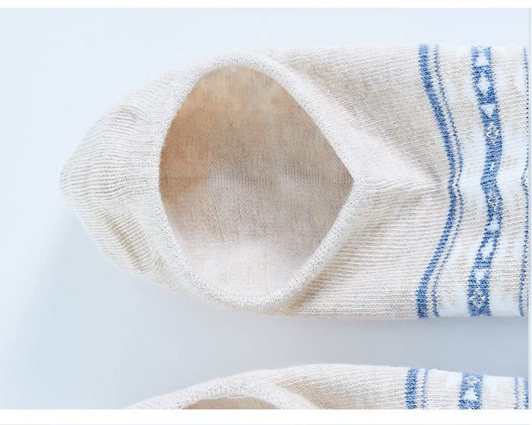 GPPZM Men's Boat Socks Cotton Summer Shallow Mouth Trend Male Socks 5 Pairs