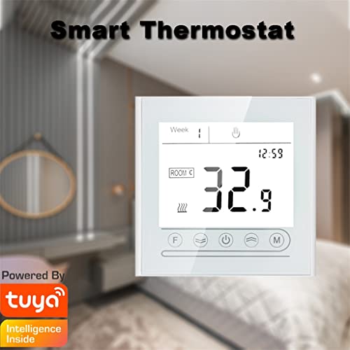 LNYHLXS Tuya Smart Thermostat Electric Floor Heating Water/Gas Boiler Temperature Remote Controller(GA)