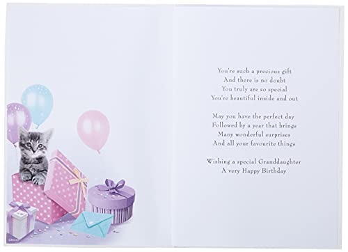 Regal Publishing Birthday Card Granddaughter - 9 x 6 inches -, C80442
