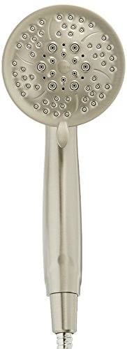 Moen 26015SRN Caldwell Hand Held Shower Head Set Multi Function 2.5 GPM Spray with Hose, Brushed Nickel