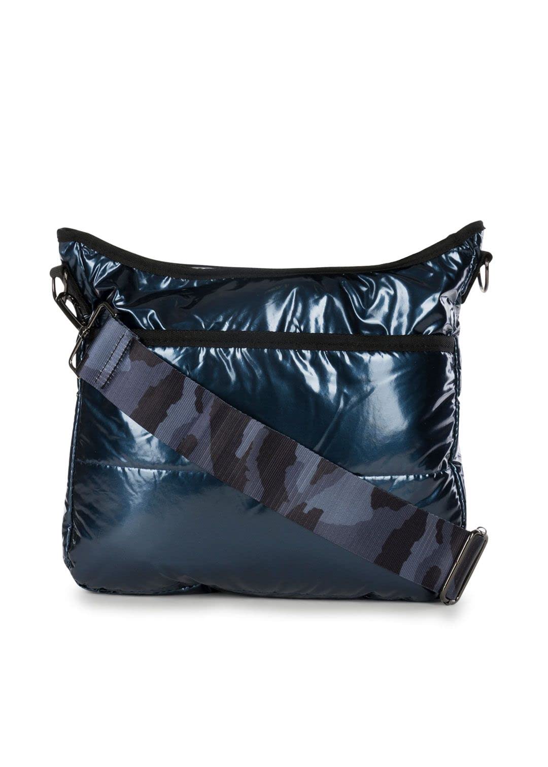 Haute Shore - Perri Acme Puffer Crossbody Bag, Metallic Cobalt Blue