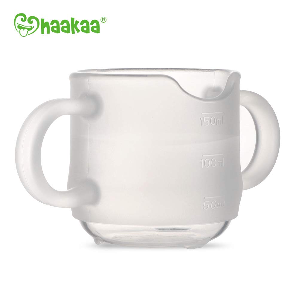 haakaa 100% Silicone Baby Drinking Cup for Babies 6 months +, 5 oz 1 PK