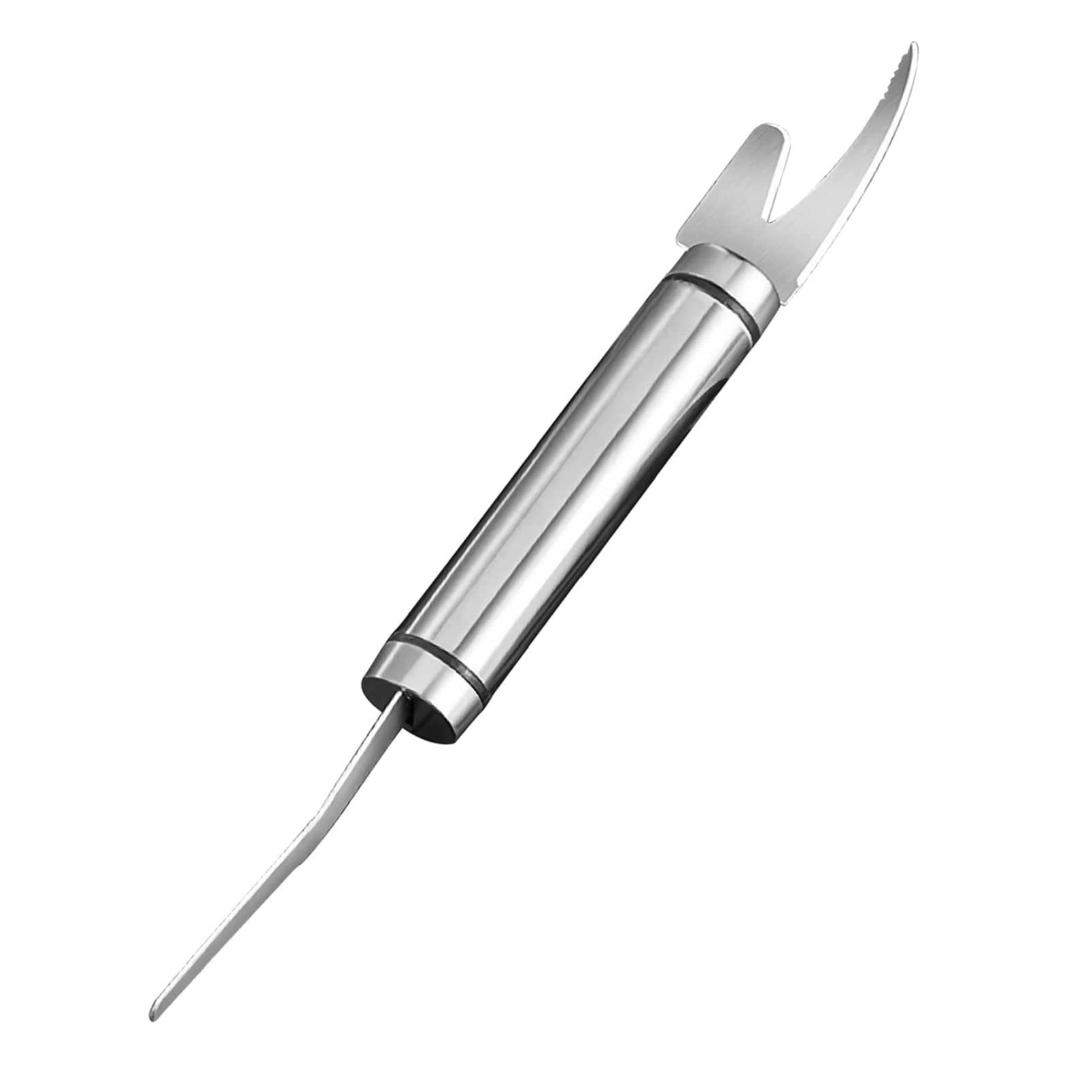 HTPARY 1pcs Shrimp Deveiner Tool,Fish Maw Peeler,5 in 1 Multifunctional Shrimp Line Cleaner, 9IN Fish Scale Remove Shrimp Peeling Tool for Kitchen Restaurant Seafood