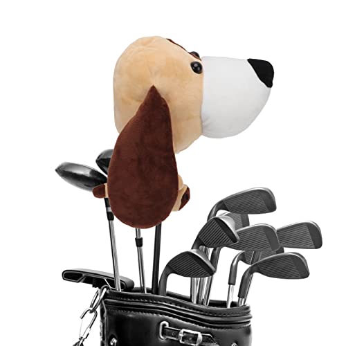 Golf Driver Head Covers, Plush Cloth Creative Driver Head Cover Driver Cover with Exquisite Workmanship for Golf Clubs for Outdoor Activities for Golfers