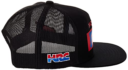 Fox Racing Men's Standard Honda Snapback HAT, Black 2, One Size