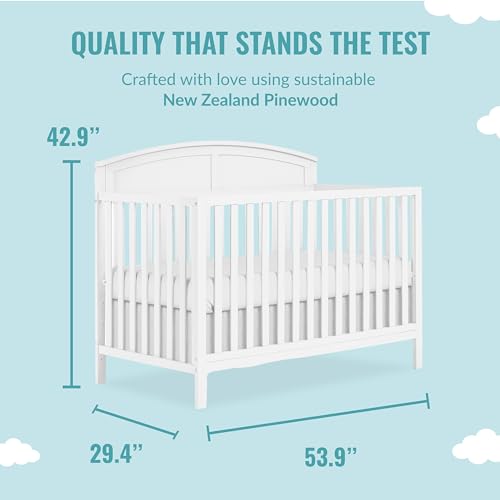Dream On Me Storybrooke 5 in 1 Convertible Crib