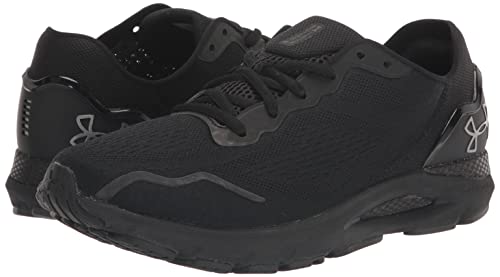 Under Armour Men's HOVR Sonic 6 Running Shoe, (003) Black/Black/Metallic Gun Metal, 11