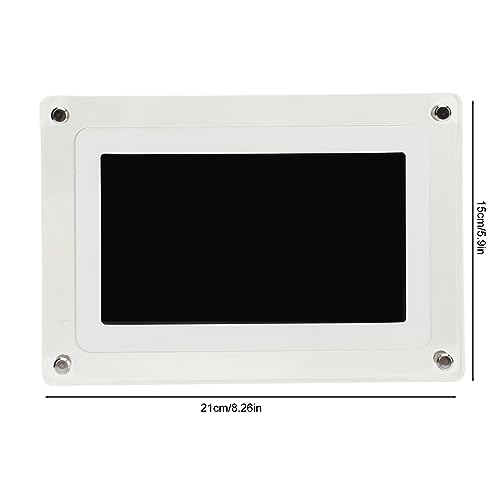 Electronic Photo Album, 4GB Internal Memory 100 to 240V Digital Picture Frame with Speaker for Home Decoration (US Plug)