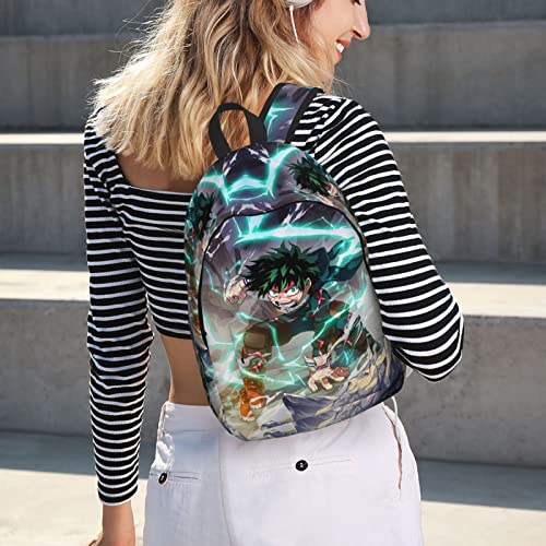 DUOBEY Anime Izuku Midoriya Backpack Laptop Daypack Travel Business Bag Casual Rucksack Fashion Backpacks Small