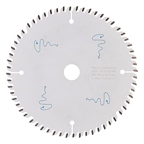 Makita A-99982 6-1/2" 60T (ATB) Carbide-Tipped Cordless Plunge Saw Blade