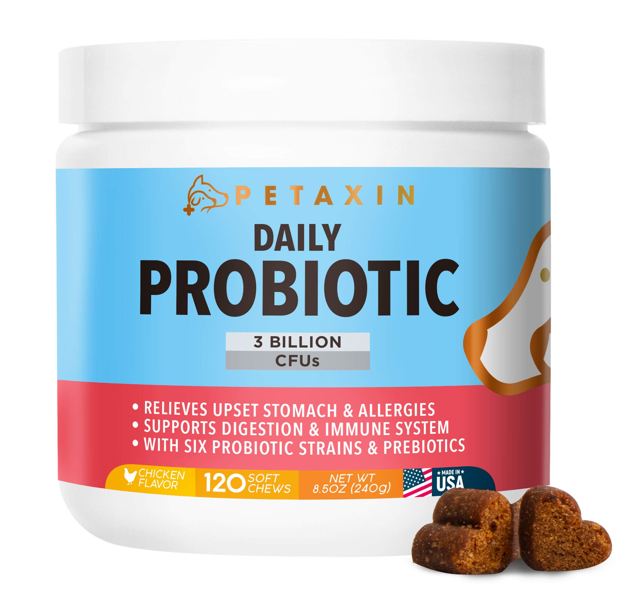 Petaxin Glucosamine for Dogs and Probiotics for Dogs