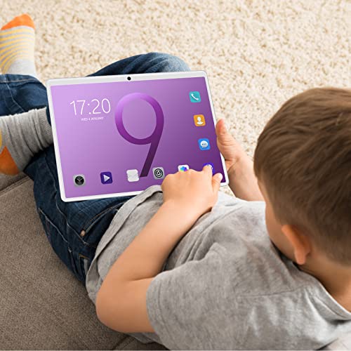 JMKQLZ 1pc The New 10.1-inch Tablet Computer 10 Core Android Ultra-Thin High-Definition Screen Learning Game Video Office Tablet Supports SIM Communication Function