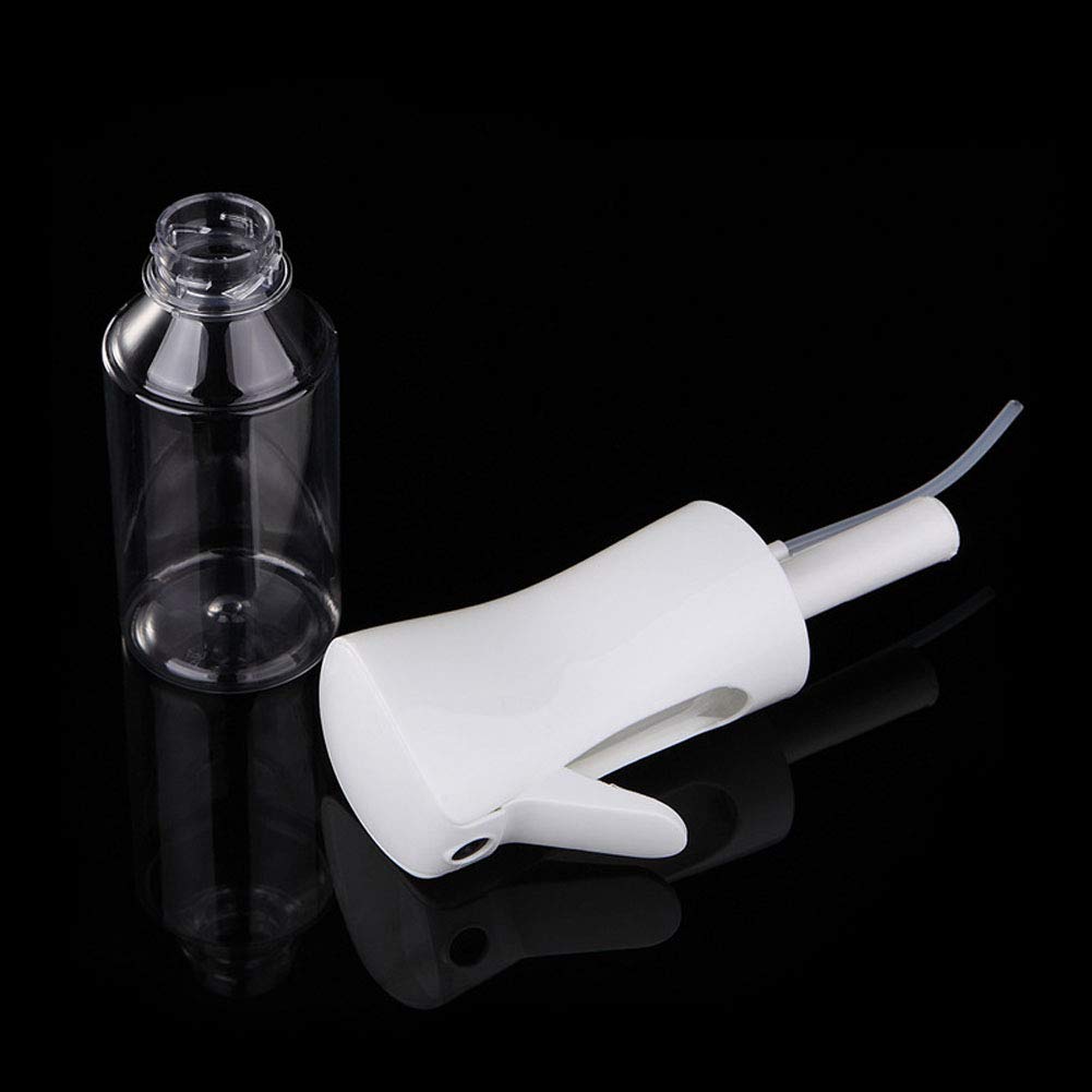 Empty Spray Bottle 2oz/60ml Hair Spray Bottle Mist Sprayer Fine Mist Spray Bottle Ultra Fine Continuous Spray Water Bottle for Hair Styling, Plants, Cleaning, Misting & Skin Care Clear/2Pack (1pack)