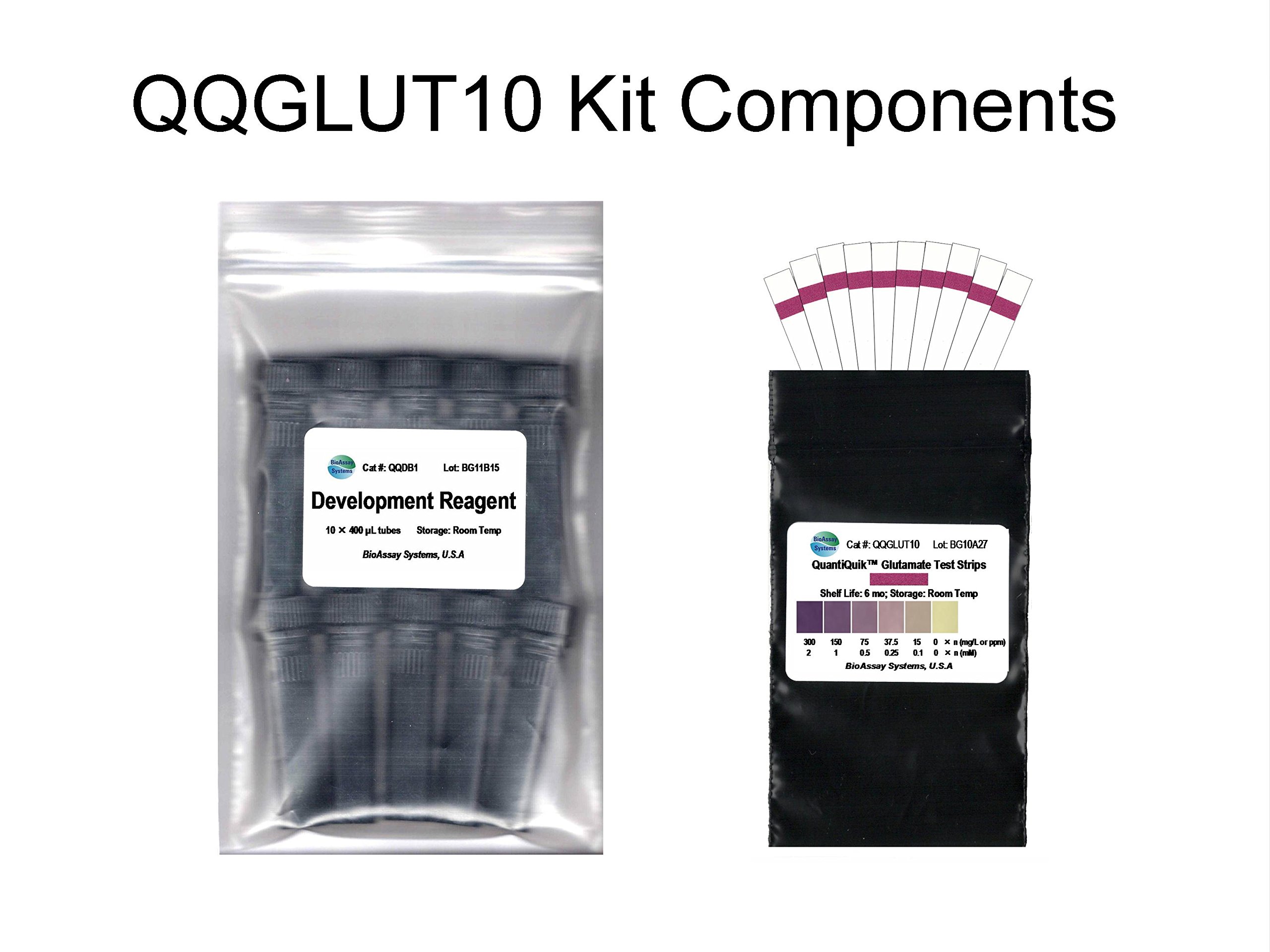 QuantiQuik L-Glutamate Quick Test Strips (10 Strips)