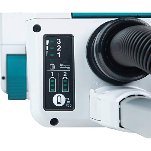 Makita XCV19PG 18V X2 (36V) LXT® Lithium-Ion Brushless Cordless 1.3 Gallon HEPA Filter 12" Upright Vacuum (6.0Ah)