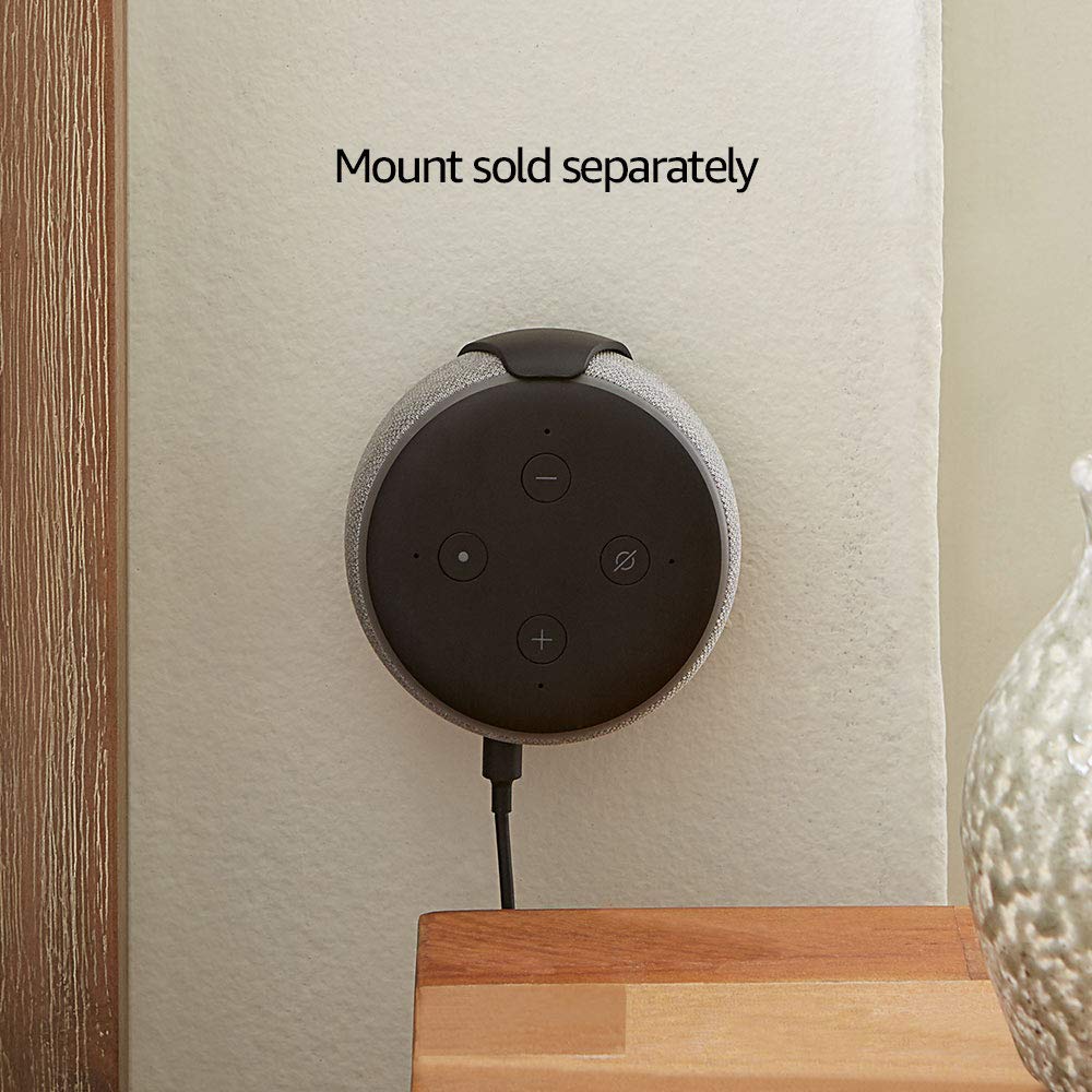 Echo Dot (3rd Gen) - Smart speaker with Alexa - Heather Gray