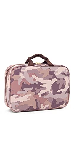 TUMI Women's Madina Cosmetic Case, Camouflage Pink, One Size