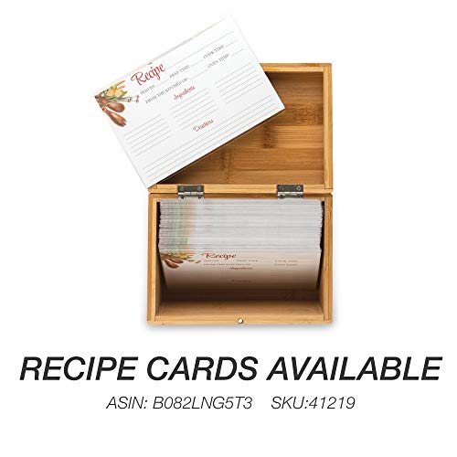 Samsill Recipe Card Page Protectors for 8.5 x 11 Recipe Binder, 4 x 6 Pockets, 2 Pockets, 50 Count, Recipe Book Pocket Page Refill Sheets, Side Margin Loading, for 8.5 x 11 Standard 3 Ring Binders