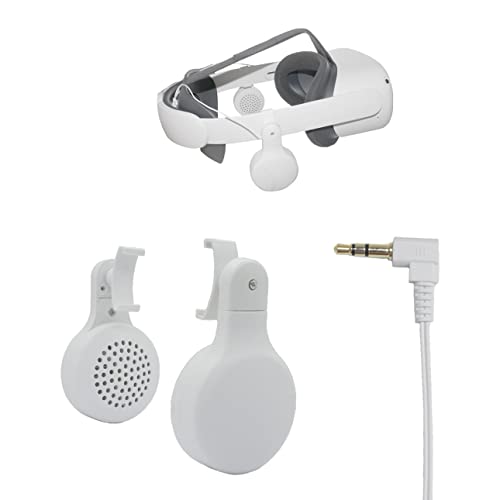 Gaming Headphones for Oculus Quest 2 Virtual Reality Glasses On-Ear Earbuds
