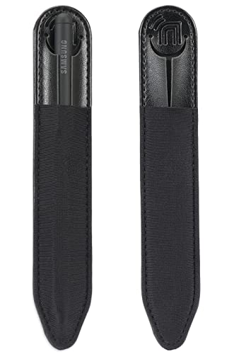 Universal Stylus Holder, [2-Pack] Nakedcellphone Sleeve Carrying Case Slot for Samsung Galaxy S-Pen Fold Pro - Adheres to Phone, Tablet, Z Fold 3, Z Fold 4, Z Fold 5, S21 Ultra 5G, Case, etc