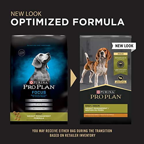 Purina Pro Plan Weight Management Dry Dog Food Chicken and Rice Formula - 6 lb. Bag