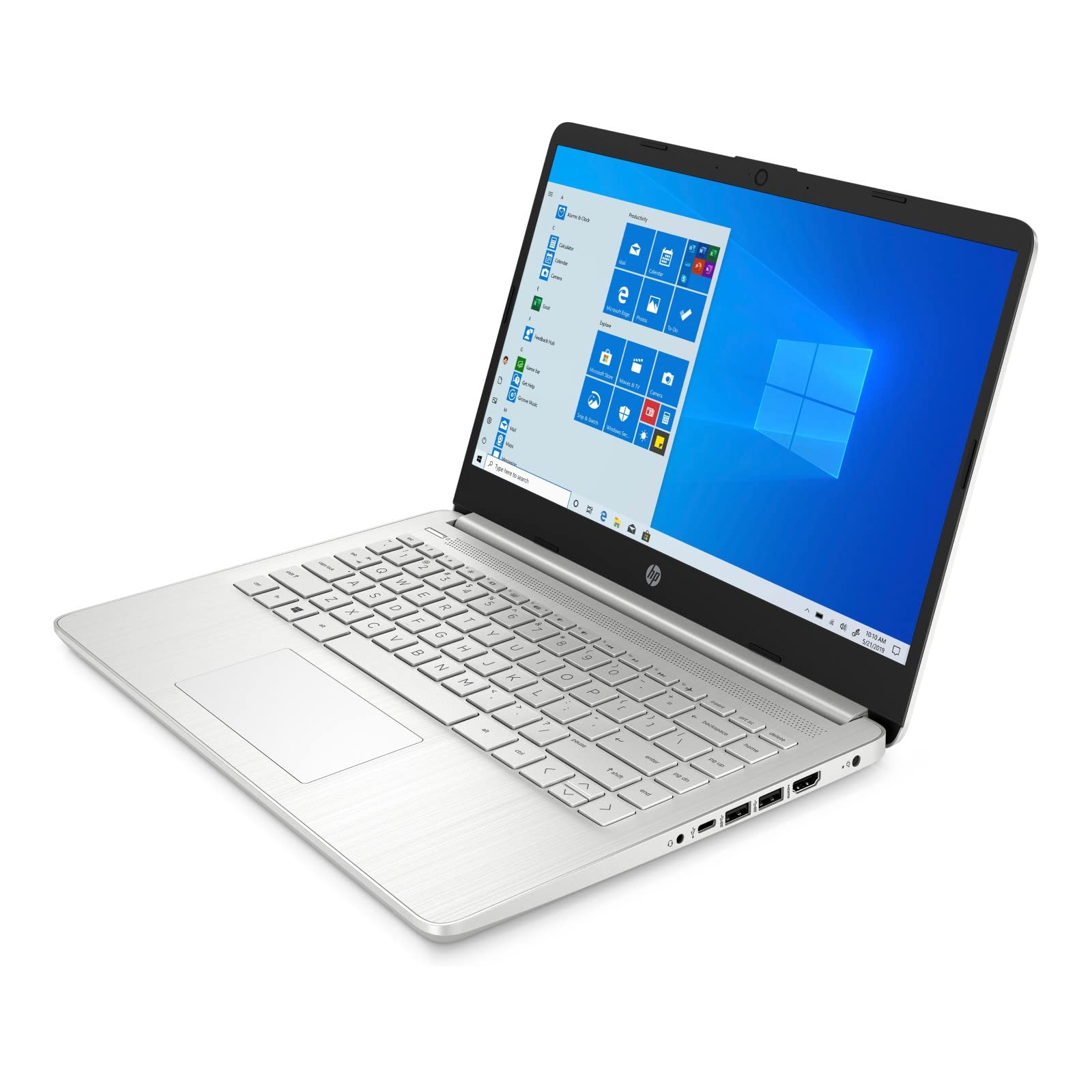 HP 14-fq0032od Touchscreen Laptop, AMD 3020e Dual-Core Processor 1.20GHz, Windows 10 Home, 4GB RAM, 64GB eMMC (48J82UAR#ABA)(Renewed)
