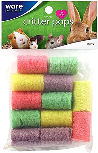 Wodent Wheel 11 Inch & Tail Shield - Running Wheel for Small Pets Bundled with Critter Pops Treats
