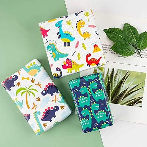 MAYPLUSS Wrapping Paper Sheet - Folded Flat - 8 Different Birthday Design (29.9 sq.ft.ttl.) - 19.6 inch X 27.5 inch Per Sheet