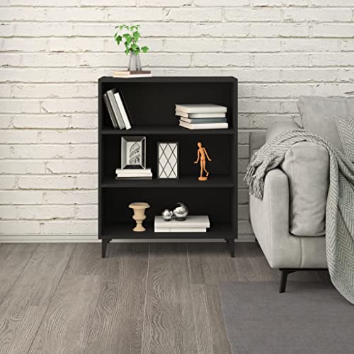 MBFLUUML Wine Cabinet Shoe Cabinet Sideboard Black 27.4"x12.8"x35.4" Engineered Wood for Dining Room, Living Room, Bedroom