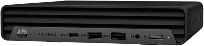 HP EliteDesk 800 G6 Desktop Mini Computer - 10th Gen Intel Core i5-10500T - 256 GB SSD - 8 GB RAM - Intel UHD Graphics 630 - Windows 10 Pro 64-Bit + Microfiber Screen Cleaning Cloth Bundle - New