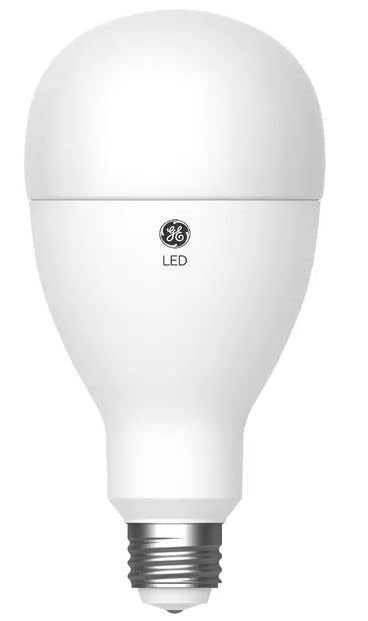 Plump GE Ultra Bright LED 3-Way Light Bulb, 75/150/250 watt Replacement, Soft White, 1100/2310/3900 lumens, exceptionally Bright, Portly LED A23, Frost Finish
