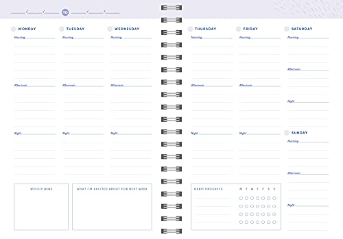 The Best Is Yet to Come Undated Planner: 52-Week Routine Builder & Monthly Wellness Organizer to Embrace Change (Self-Care Productivity Planner with Habit Trackers, Goal Setting, and Stickers)