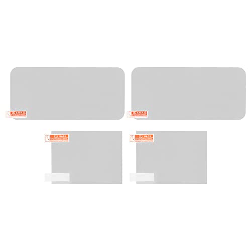 Jopwkuin Tempered Glass Top LCD Protector, 9H Hardness HD Clarity Daily Scratch Protection Precise Cutting Game Console Tempered Film for 2DS XL for Game Console