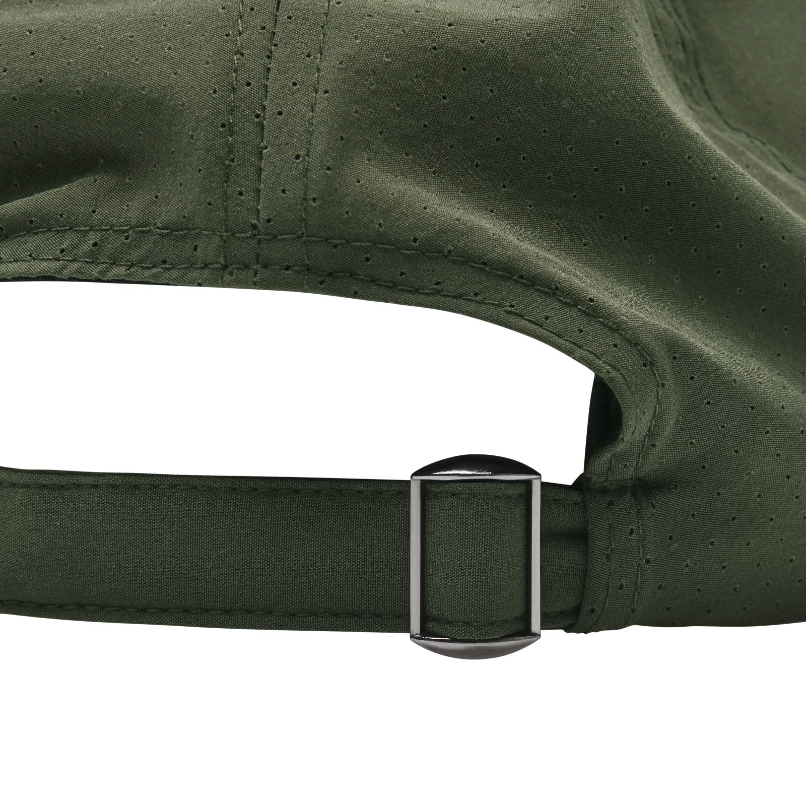 FEICUI Quick Dry Baseball Cap Lightweight Breathable Outdoor Sports Hats Adjustable Run Cap for Men, Women (Army Green)