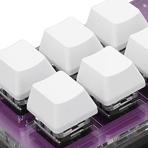 Jopwkuin Mini Gaming Keyboard, 6-Key Plug and Play Lightweight Portable Simple Operation One Handed Mechanical Gaming Keyboard for Office for Games