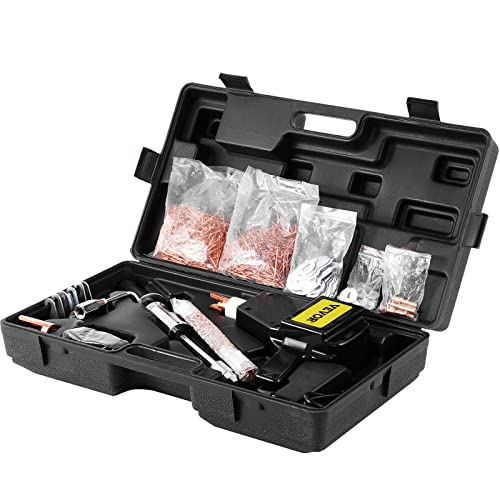 Mophorn Dent Puller Stud Welder Dent Repair Kit 110V Stud Welder Kit 800 VA Spot Welder 1000 Nails for Car Body Panel