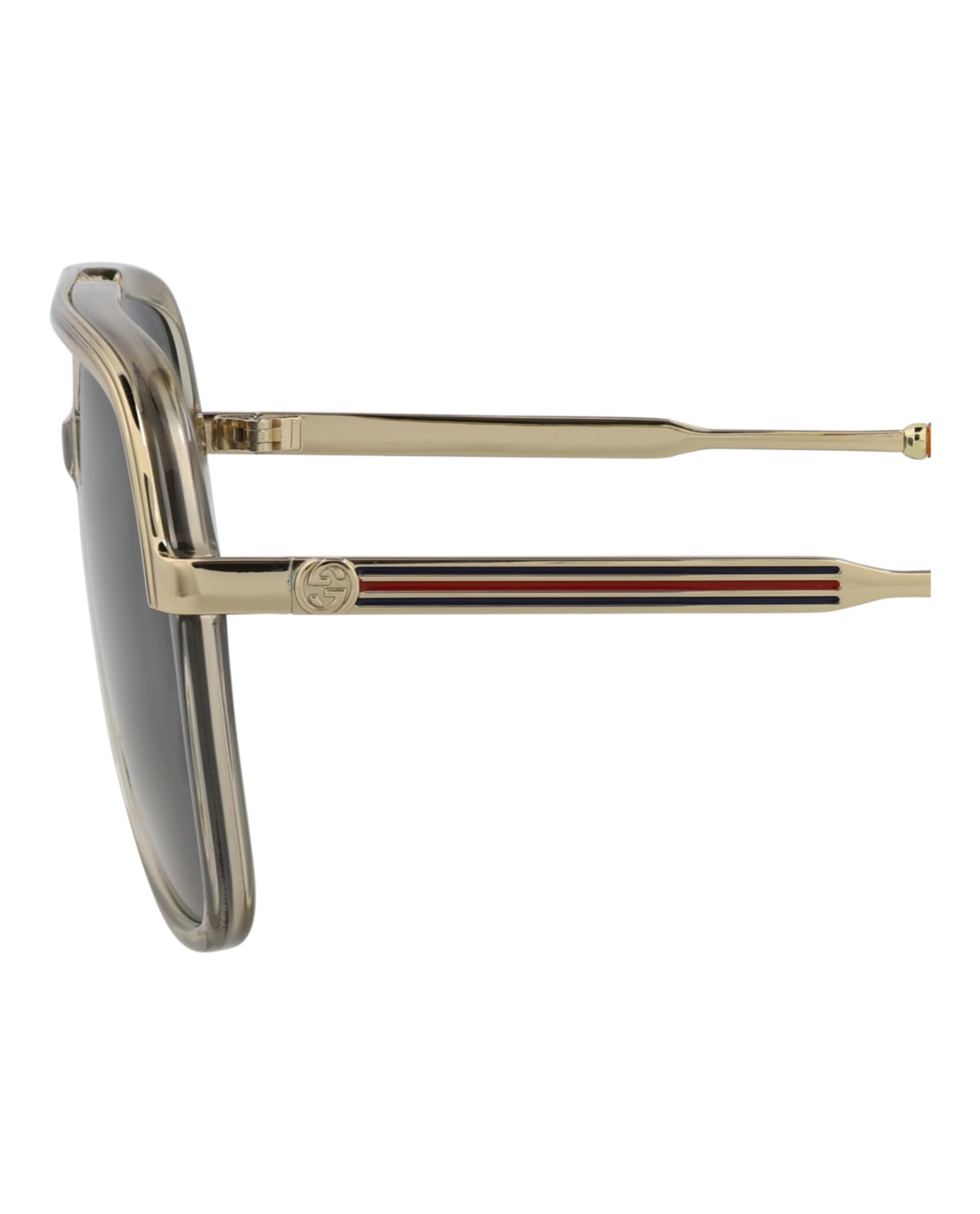 Gucci Aviator Sunglasses β Luxury Designer Eyewear with Acetate Frame β Classic Aviator Shape with Polycarbonate Lenses β Exclusive Fashion Accessory with UV Protection