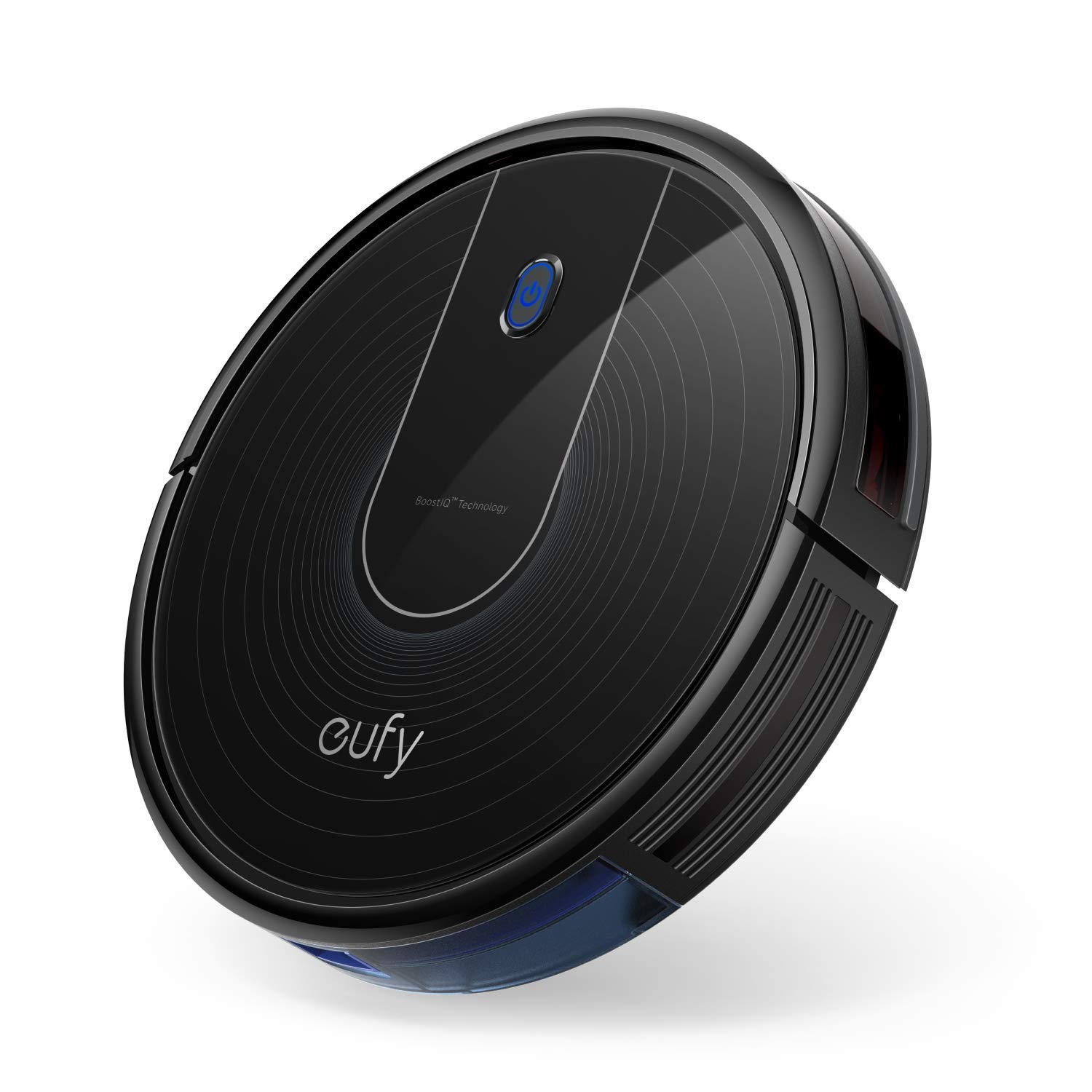 eufy [BoostIQ] RoboVac 12, Robot Vacuum Cleaner, Upgraded, Quiet, Self-Charging Robotic Vacuum Cleaner, Cleans Hard Floors to Medium-Pile Carpets (Renewed)