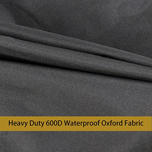 Jungda Pizza Oven Table Cover for Ooni Medium Modular Table,Outdoor Prep Cart Table Cover for Ooni Pizza Oven Stand - 32 x 24 x 36 Inch