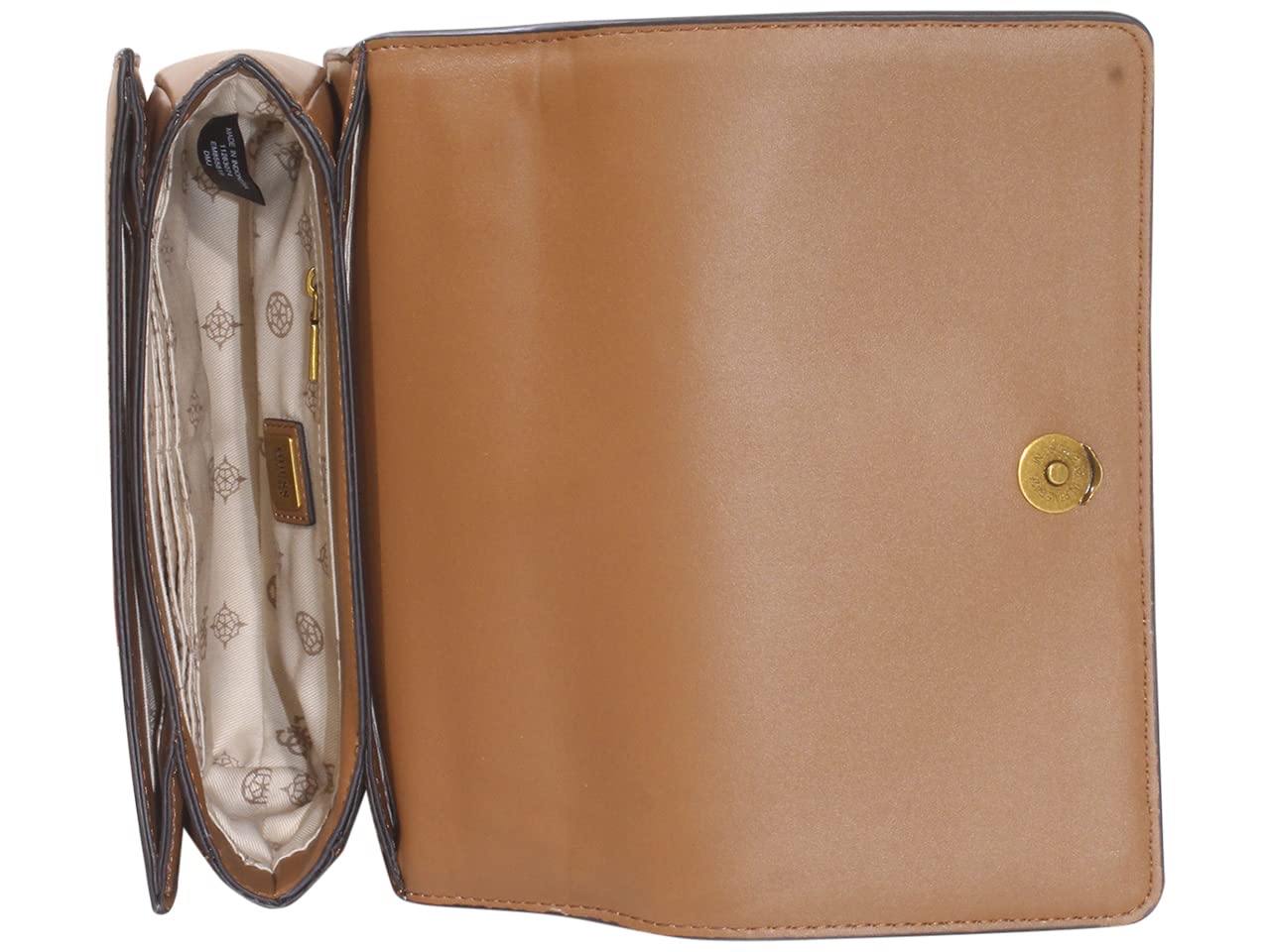 GUESS Abey Convertible Crossbody Flap, Merlot