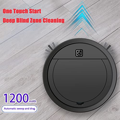 Honza Smart Robot Vacuum Cleaner 2-in-1 Robotic Vacuum and Mop Combo Super-Thin Quiet for Pet Hair Hard Floor Low Pile Carpet
