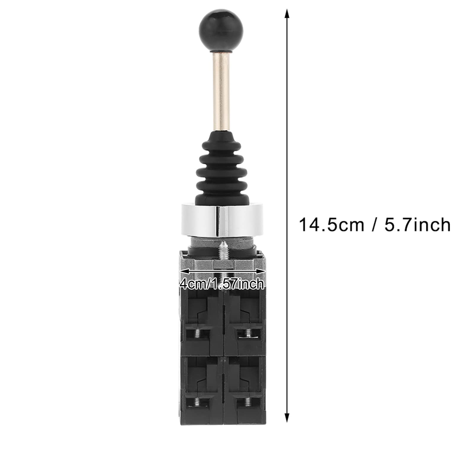Joystick Switch 1pc Joystick Controllers Spring Return Switch 4 Position Joy Stick Control Replacement Black