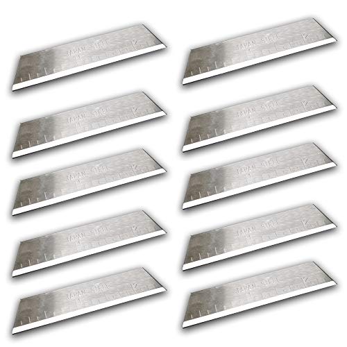 MTP Pack of 10 2-1/2" Replace Blade for Craftsman Ronan Handi-Cut 37300 37310 37252 Non OEM Japan Steel