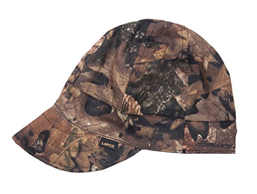 Lapco Lap CC-7 6-Panel Welder's Caps, 100% Cotton, 7", Camo