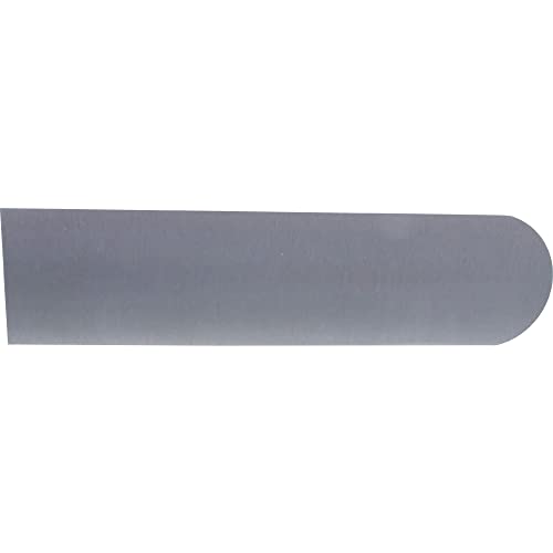 MARSHALLTOWN 16 x 4 inch Rounded Front High Carbon Steel Finishing Trowel, Concrete Tools, DuraSoft Handle, XtraLite Mount, MXS66RED